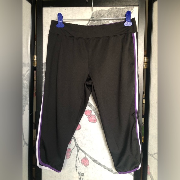 Blue Star | Pants & Jumpsuits | Medium Blue Star Capri Activewear Pants | Poshmark